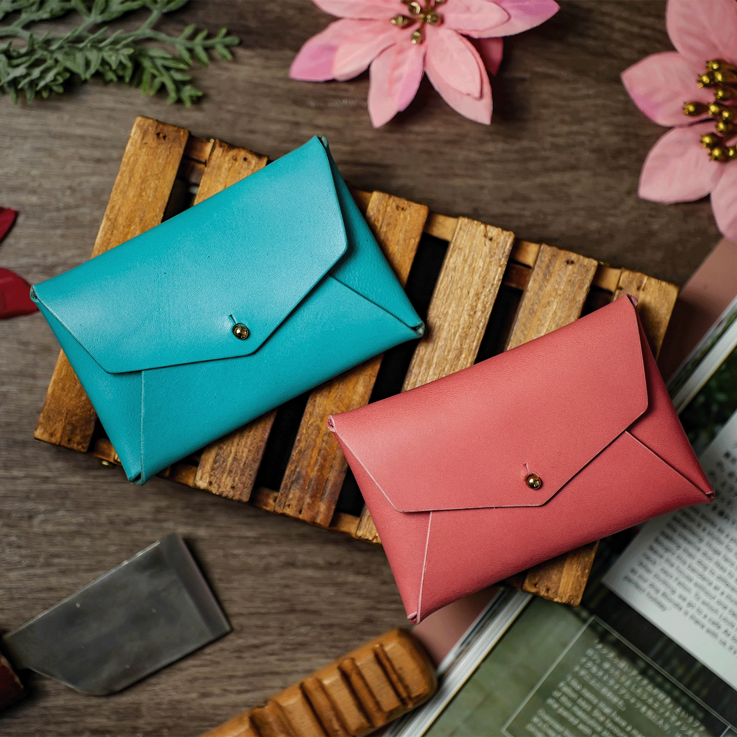 Envelope Card Holder – AL Leather Singapore