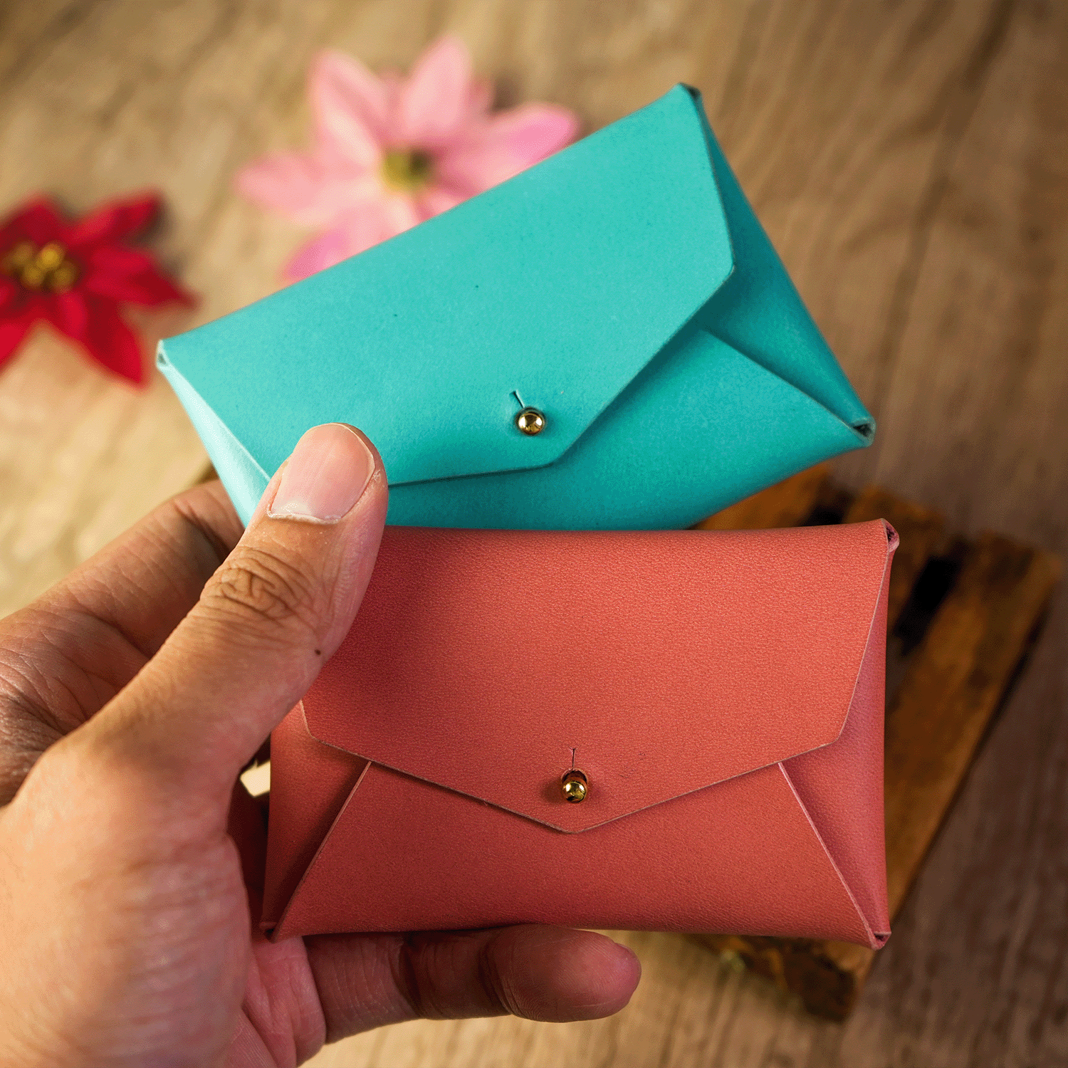 Envelope Card Holder – AL Leather Singapore